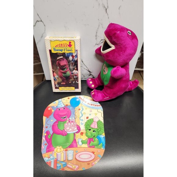 Playskool | Toys | Barney The Dinosaur Lot | Poshmark